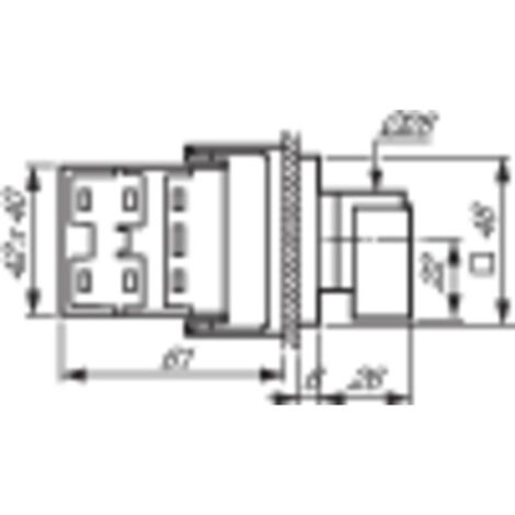 BACO ND01AX80 Commutateur à cames 1 pc(s)