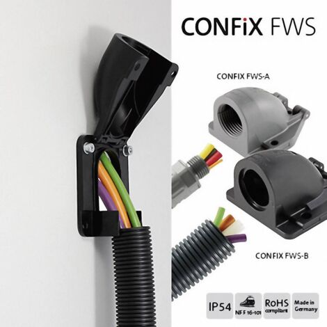 Passe-câbles Icotek 31419.900 coudé noir 1 pc(s)