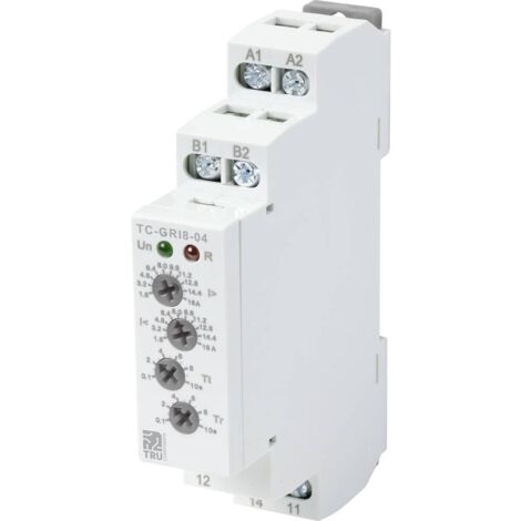 TRU COMPONENTS Relais de contrôle de courant GRI8-04/16 courant W078662
