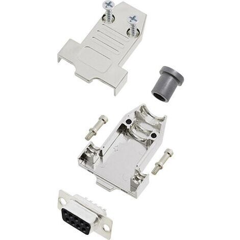 Kit embase SUB-D femelle Nombre de pôles: 9 encitech DTNT09-M-DBS-K 6355-0070-21 180 ° fût à ...