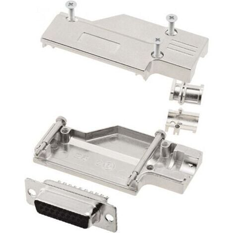 Kit embase SUB-D femelle Nombre de pôles: 15 encitech DCMR-FK-09-HDS15-K 6355-0066-11 90 ° fût à ...