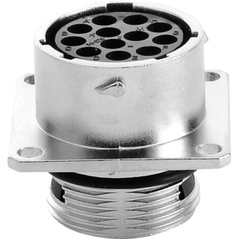 Amphenol RT0014-12SNH Cosse cylindrique mâle femelle, droit Nombre total de pôles: 12 Série ...