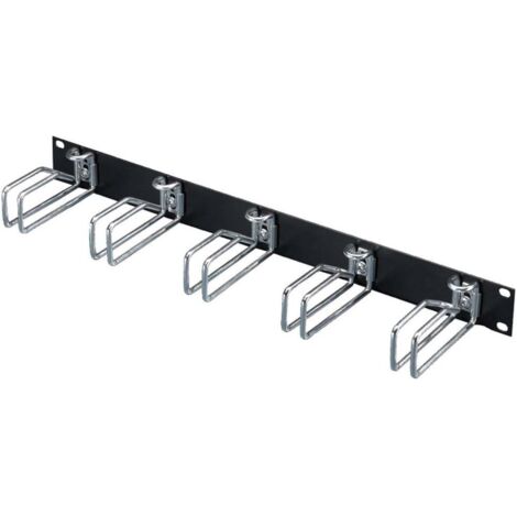 Rittal 7257.005 19 pouces Guide-câbles 1 UH noir