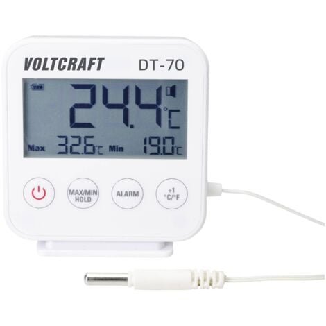 VOLTCRAFT DT-70 Sonde de température câblée Plage de mesure de température -40 à +70 °C sonde ...