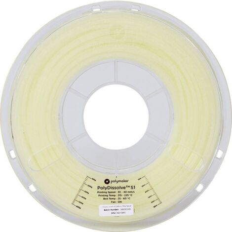Polymaker PH01002 Polydissolve S1 Filament PVA hydrosoluble 2.85 mm 750 ...