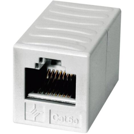Prolongateur RJ45 CAT 6 pour rail profilé TS 35 Telegärtner 100023166 ...