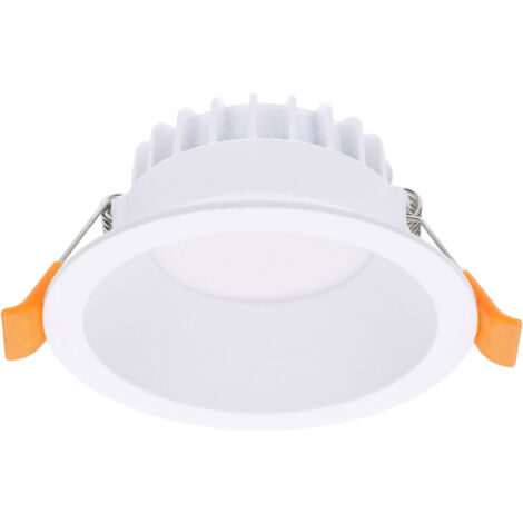 FORLIGHT Jet Downlight Redondo con luz Blanco Neutro 4000K en Color Blanco