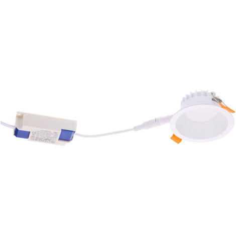 FORLIGHT Jet Downlight Redondo con luz Blanco Neutro 4000K en Color Blanco