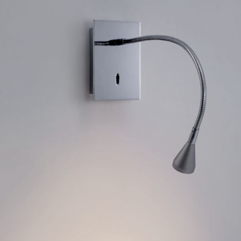 Luz De Lectura Book Rectangular Recessed Led 2.2W 3000K Cromo 115Lm