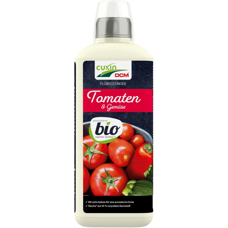 CUXIN DCM Flüssigdünger Tomaten & Gemüse BIO 800ml