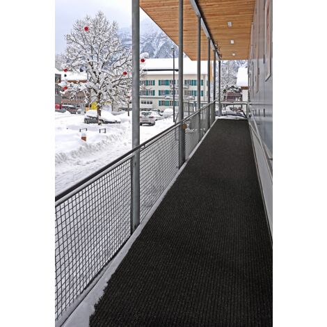 Tapis grattant avec granulés - Basalte - Largeur 120 cm - Par mètre ...