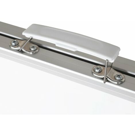 Tableau blanc portable avec cadre en aluminium 30x40 cm