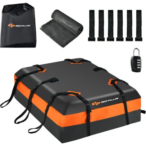 GOPLUS 424L Auto Dachbox, Faltbare & wasserdichte Dachtasche mit Anti ...