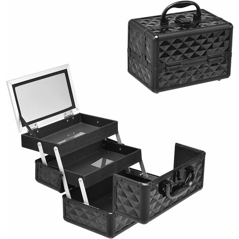 GOPLUS Kosmetikkoffer, Beauty Case, Schminkkoffer, Make up Box ...