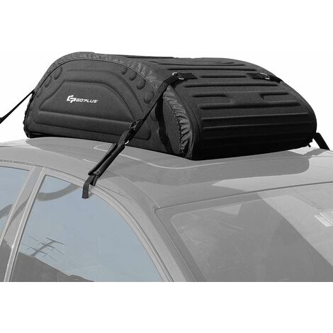 GOPLUS Auto Dachtasche 400L, Dach Gepaecktraeger, Faltbare Dachbox ...