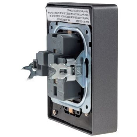 MILOS Schutzkontakt-Steckdose 2-fach Doppel Steckdose 1 auf 2 Unterputz ...