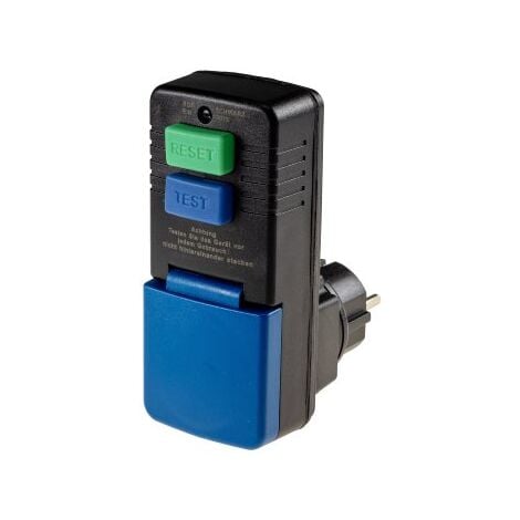 Fehlerstromschutzadapter (DI) Personenschutz-Zwischenstecker IP54