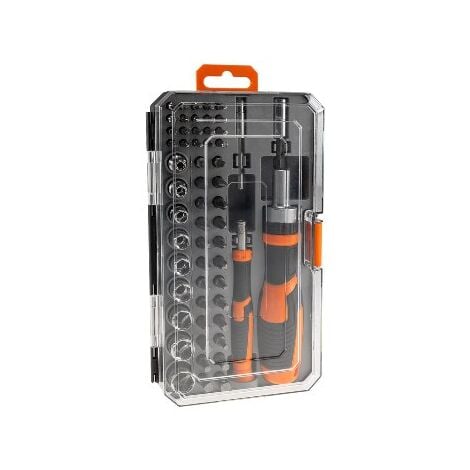 Elektronik-Schraubendreher Bit-Set 57-teilig, Ratschen-Schraubendreher