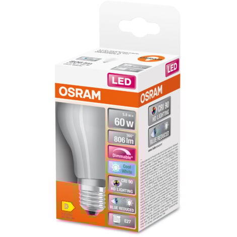 OSRAM Lampe LED dimmable Superstar avec un rendu des couleurs ...