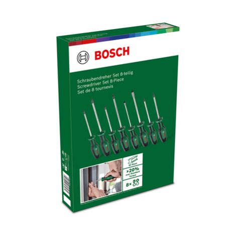 Bosch Schraubendreher-Set (Schraubenzieher- Satz, erstklassiger S2 ...