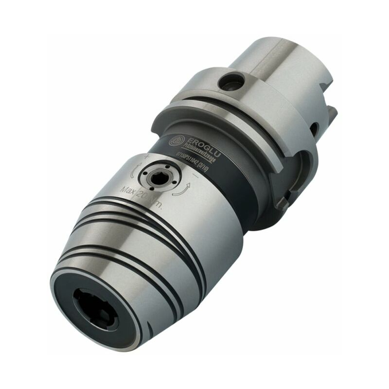 NC-Bohrfutter HSK-A 100 mit zentraler Kühlmittelzufuhr 1,0-13 mm