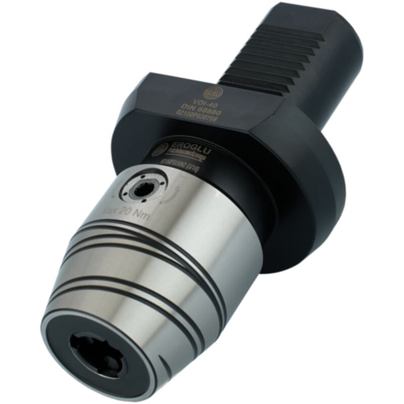 NC-Bohrfutter mit zentrale Kühlmittelzuführung VDI 40 1-13 mm