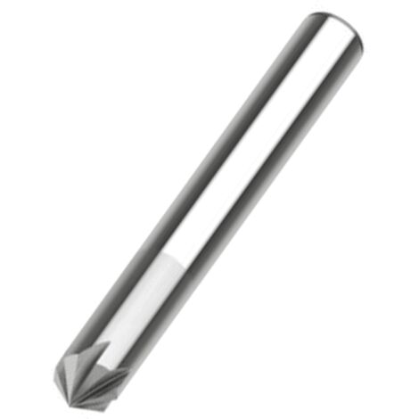 VHM-Entgrater 90° blank HA 1 mm