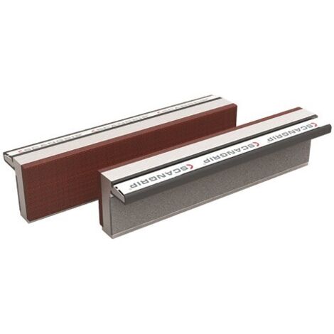 Schutzbacken miit Fiberauflage / Magnetfix F Für Backenbreite 150 mm