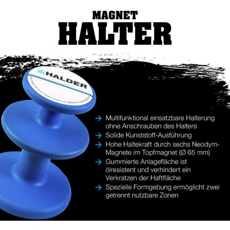 HALDER Plusbox Klassiker SIMPLEX Schonhammer D60 + Magnethalter