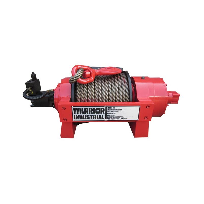 WARRIOR WINCH 13.5 JP Industrial Hydraulic winch