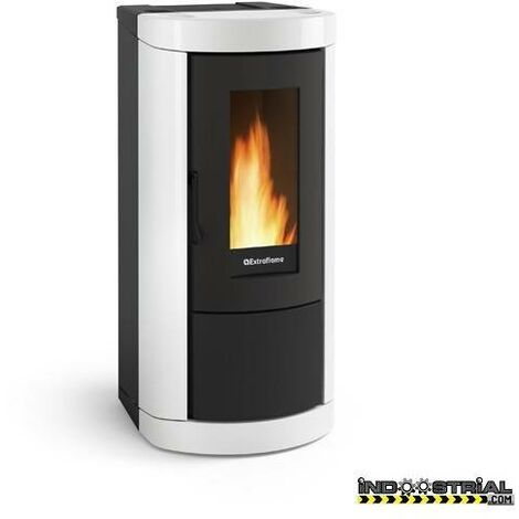 Estufa de pellets Mietta 8.000 W BLANCO