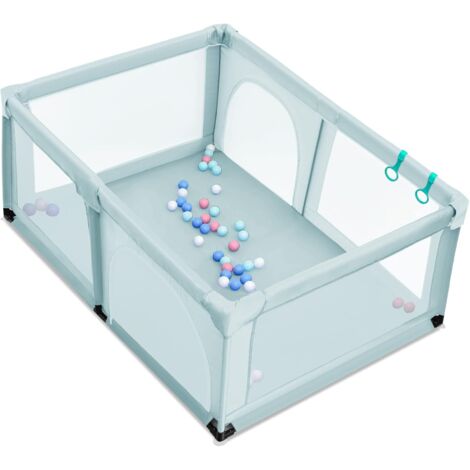 GOPLUS Box per Bambini, 190 x 120 x 69 cm, Centro Attività, 50 Palline ...