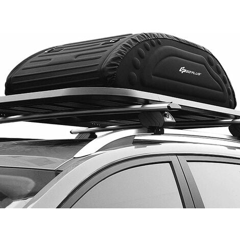 GOPLUS Box da Tetto Impermeabile, Portapacchi da Tetto Pieghevole in ...