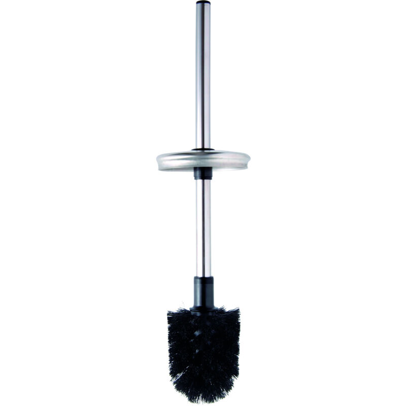 Balayette avec manche chromée et boule noire POUR combiné WC Sahara et ...