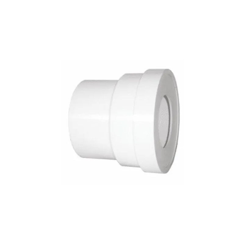 Pipe WC Mâle Femelle avec sortie droite Ø100 - First Plast