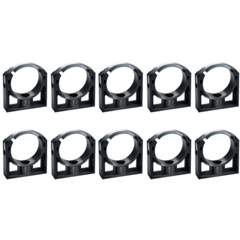 10 CLIPS DE FIXATION TUBE DE 40 - PLASSON
