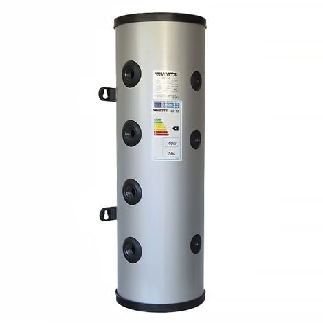 Ballon tampon 50L pour systèmes primaires de PAC et de refroidissement ...