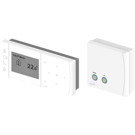 Thermostat d'ambiance programmable TPOne RF G + RX1-S, Piles pour le ...