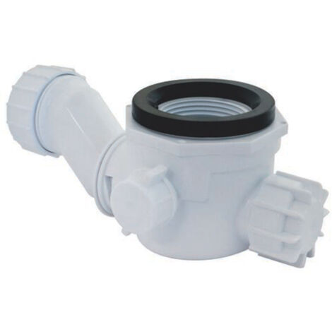 Rolf – Siphon de lavabo extra-plat Ø32 mm – Hauteur 64 mm pour ...