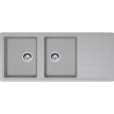 Évier Opale 621 Tectonite - platinum - 970 x 500 x 190 mm - sous-meuble ...