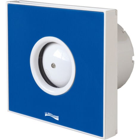 Extracteur d'air hélicoïdal GIOTTO 230V Ø100mm - Bleu - First Plast