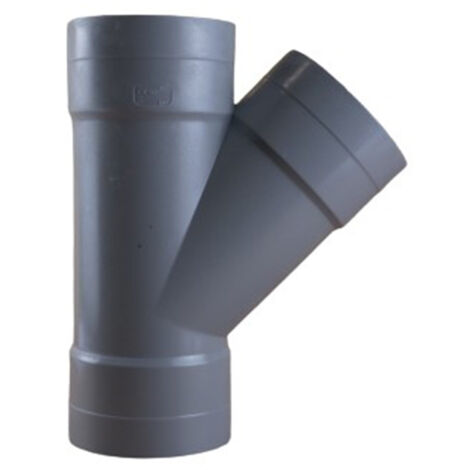 Culotte PVC 45° Femelle Femelle Ø110 - First Plast