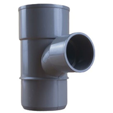 Té pied de biche réduit PVC 87°30 Mâle Femelle Ø50 réduit Femelle Ø32 ...