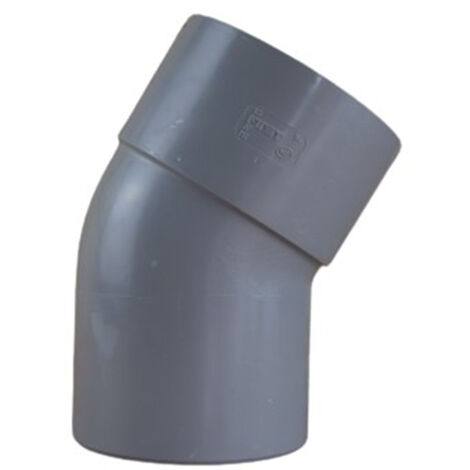 Coude PVC 30° Mâle/Femelle Ø100 - First Plast