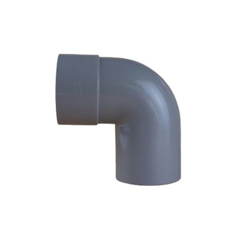 Coude PVC 87°30 Mâle/Femelle Ø110 - First Plast
