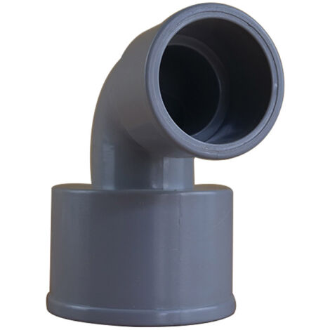 Coude réduit PVC 87°30 FF Ø50 x 32 mm - First Plast