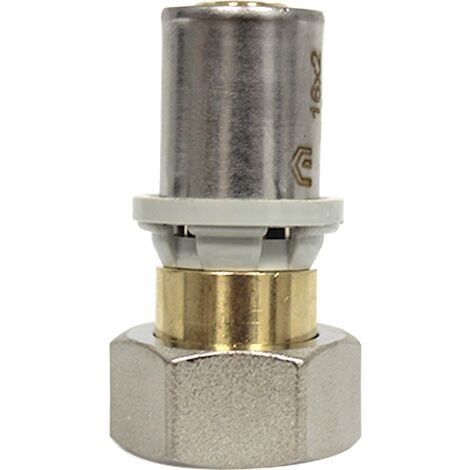 Raccord multicouche à sertir TH - Femelle écrou libre 1/2" (15/21) - Ø16x2,0 - Arcanaute