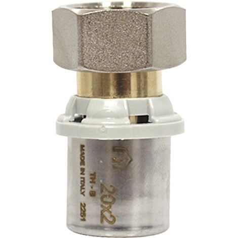 Raccord multicouche à sertir TH - Femelle écrou libre 1/2" (15/21) - Ø20x2,0 - Arcanaute