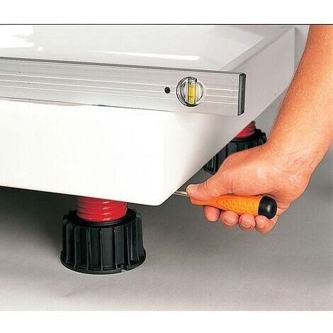 Lazer – Plot Stabilibac – Lot de 4 pieds pour bac à douche – Hauteur ...
