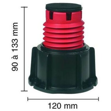 Plot Stabilibac - lot de 4 pieds + rallonge pour bac à douche - Lazer ...